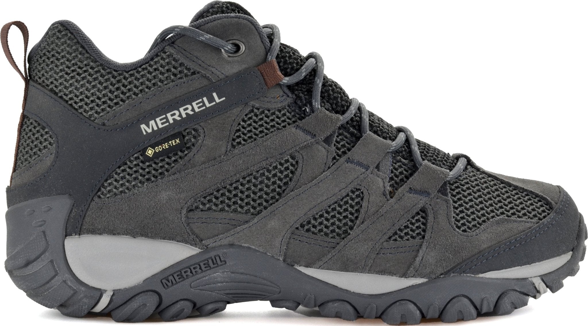 Merrell Botas Alverstone Mid Goretex - Granite – Footcourt Egypt
